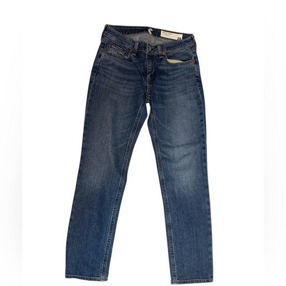 rag & bone | Jeans | Rag Bone Boyfriend Light Distressed Blue Denim ...